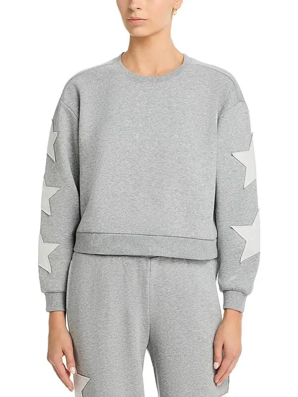 Vintage Havana Reverse Terry Crewneck Sweatshirt - Grey