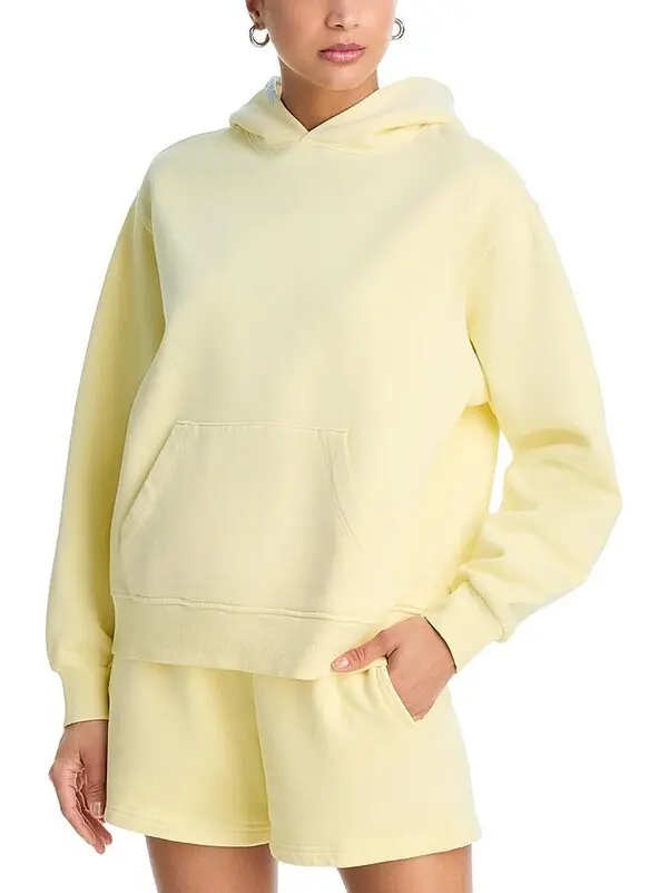 Vintage Havana Heavyweight Garment Dye Hoodie - Lemon