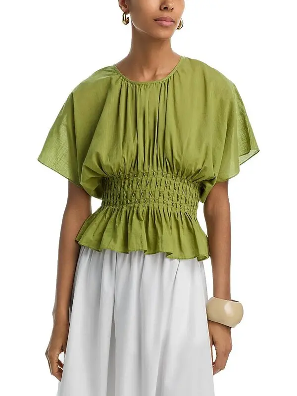 Sea Violet Top - Green