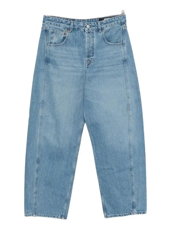 Jacquemus Le De Nimes Mirada Denim Jeans - Blue