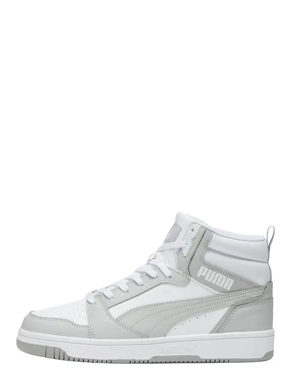 PUMA Rebound V6 Wide High-top Sneakers - White