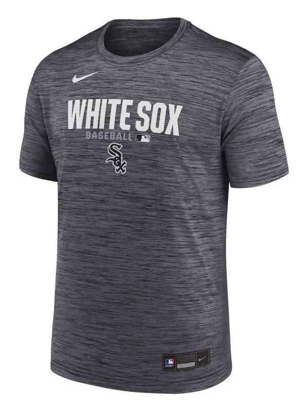 Nike Chicago White Sox Authentic Collection Dri-fit Mlb T-shirt - Black
