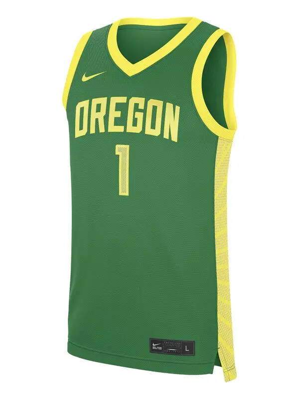 Nike Oregon Replica College Basketball Jersey - Green