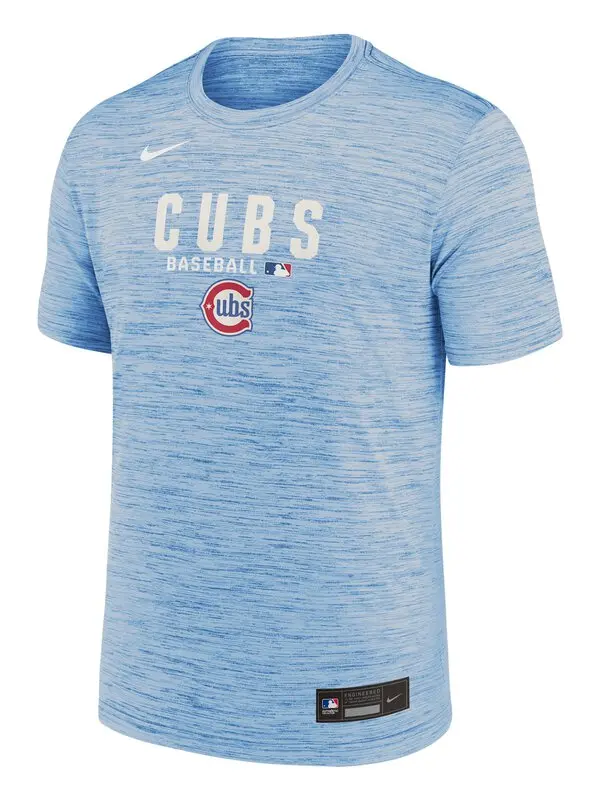 Nike Chicago Cubs Authentic Collection Dri-fit Mlb T-shirt - Blue