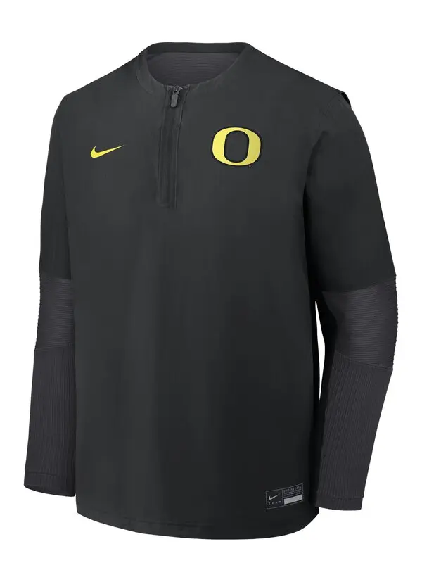 Nike Oregon Dugout Dri-fit College 1/4-zip Windshirt - Black
