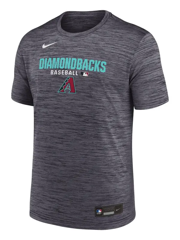 Nike Arizona Diamondbacks Authentic Collection Dri-fit Mlb T-shirt - Black