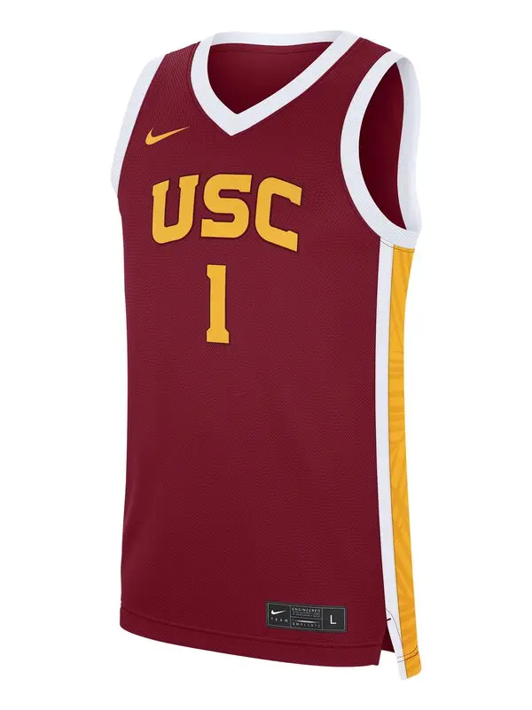 Nike Usc Replica Dri-fit College Basketball Jersey - Red