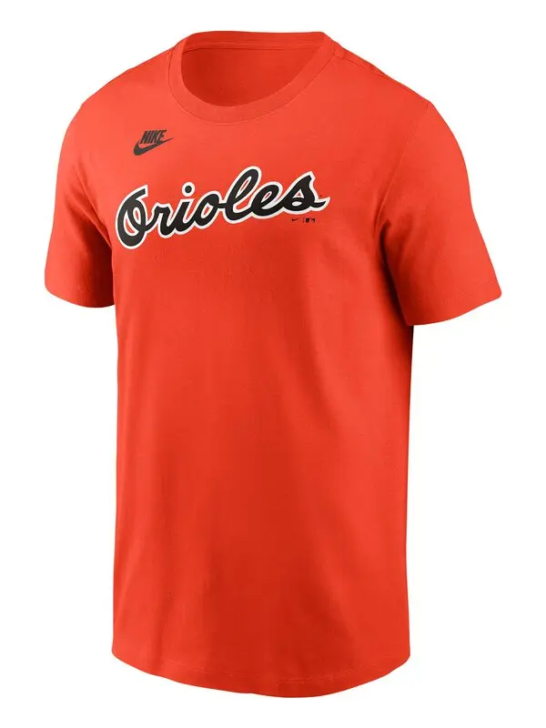 Nike Cal Ripken Jr. Baltimore Orioles Cooperstown Mlb T-shirt - Orange