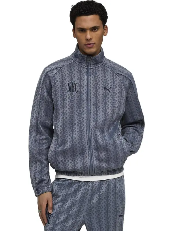 PUMA T7 Jacquard Nyc Track Jacket - Blue