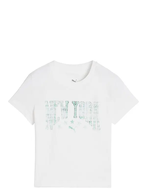 PUMA Nyc Slim T-shirt - White