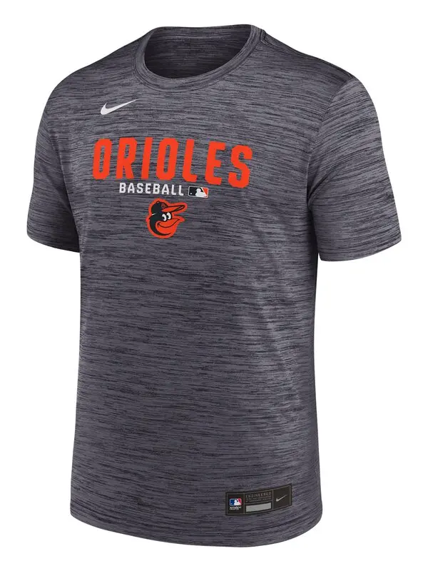 Nike Baltimore Orioles Authentic Collection Dri-fit Mlb T-shirt - Black