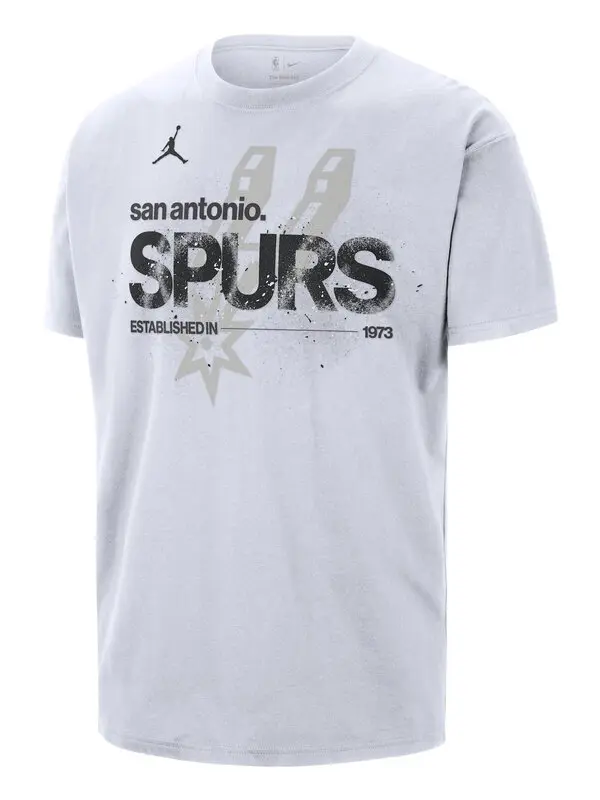 Nike San Antonio Spurs Courtside Jordan '85 Nba Statement T-shirt - White