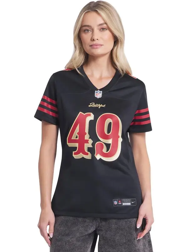 Nike The Faithful San Francisco 49ers Rivalries Collection Nfl Game Jersey - Black