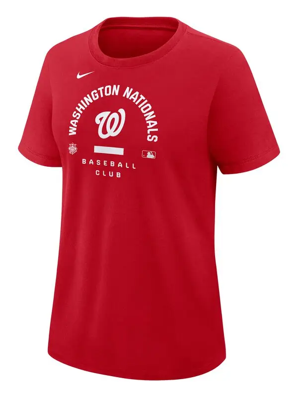 Nike Washington Nationals Authentic Collection Early Work Dri-fit Mlb T-shirt - Red