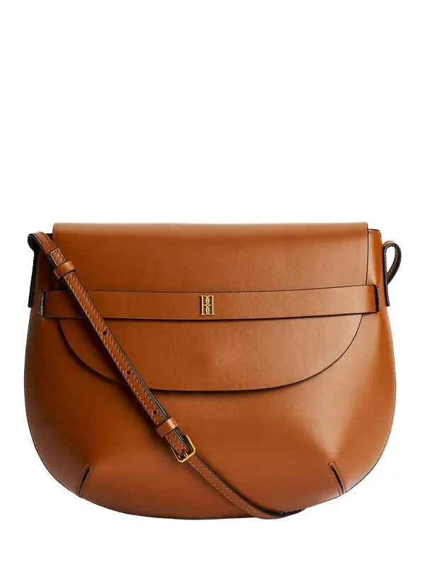 BY MALENE BIRGER Maellon Leather Shoulder Bag - Toasted Coconut