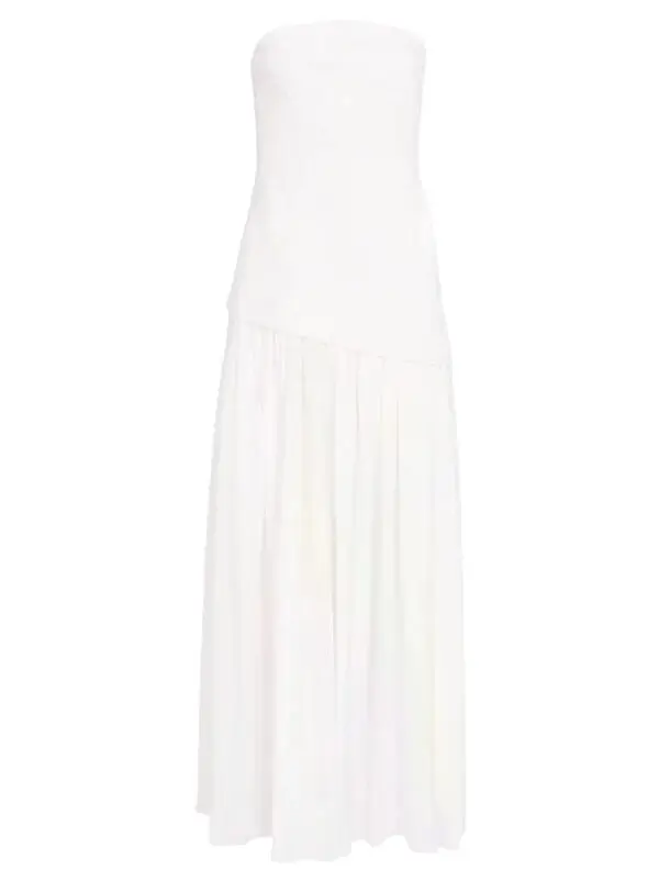Significant Other Blyth Strapless Maxi Dress - White