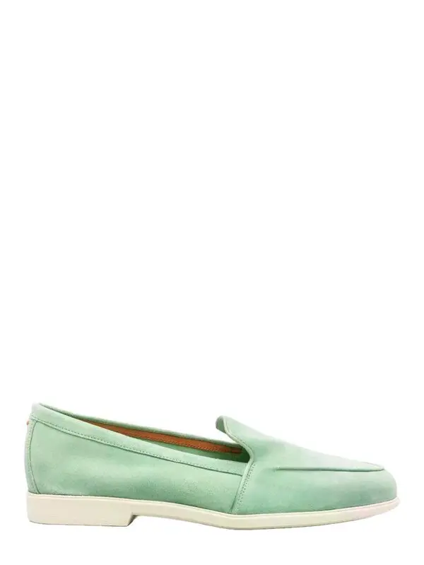 Santoni Slip-on Loafers - Green