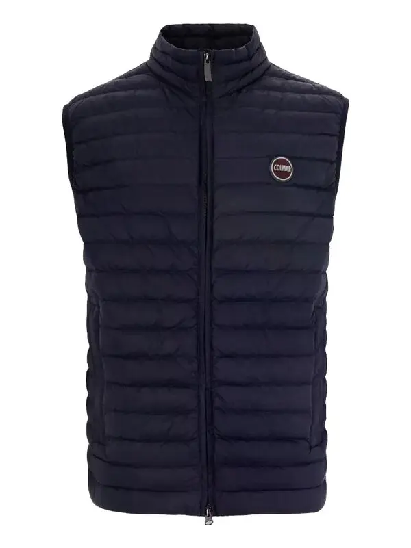 COLMAR Logo Patch Gilet - Blue