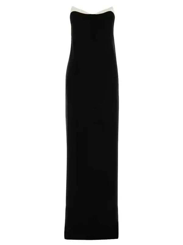 TOM FORD Georgette Stretch Dress - Black
