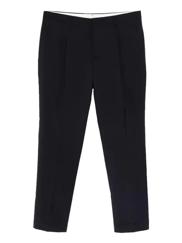 BRIGLIA 1949 Cuffed-seam Trousers - Blue