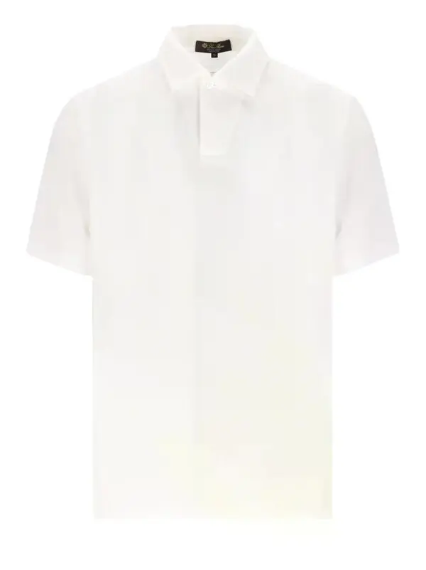 Loro Piana Cotton Polo Shirt - White