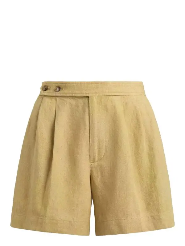 Polo Ralph Lauren Rae Pleated Shorts - Neutrals