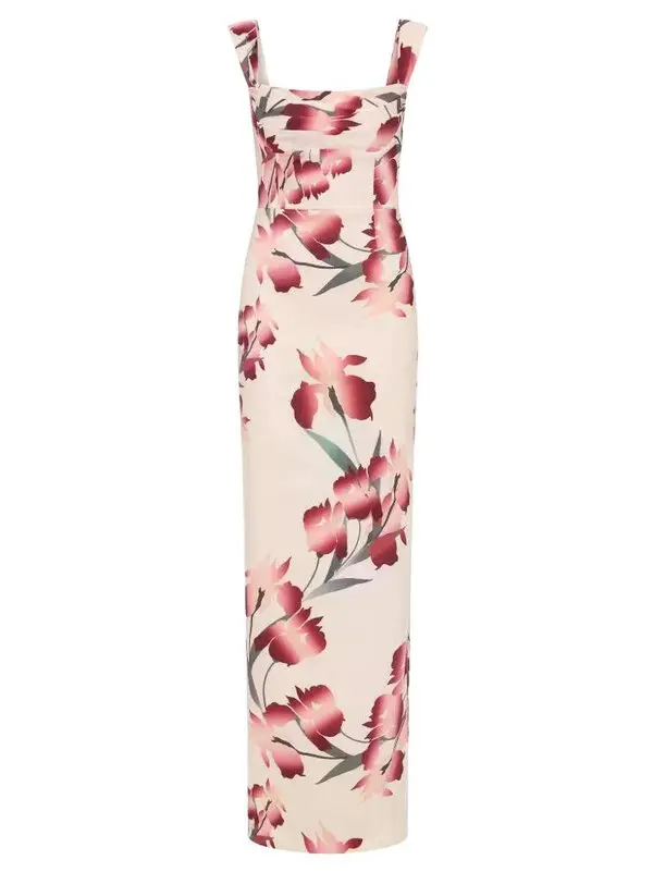 Rebecca Vallance Linnea Floral Maxi Dress - Pink