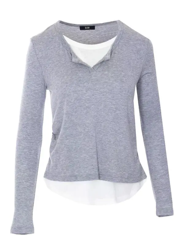 ELEH Long-sleeve Top - Grey