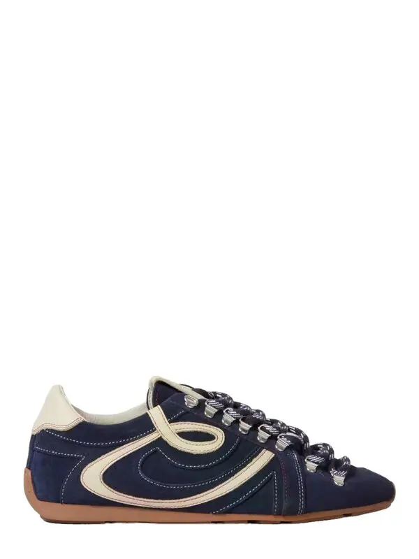 Claudie Pierlot Panelled Sneakers - Blue