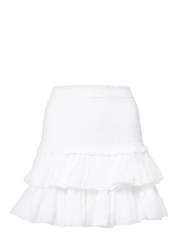 Isabel Marant Naomi Mini Skirt - White