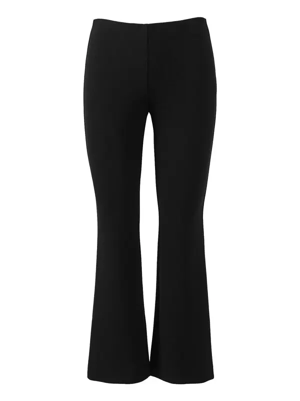 WAKAKUU Darby Crop Trousers - Black