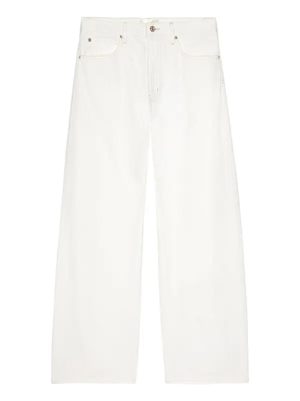 FRAME The Bow Au Natural Clean Jeans - White