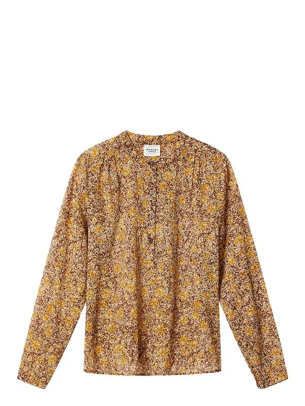 Isabel Marant Maria Blouse - Khaki