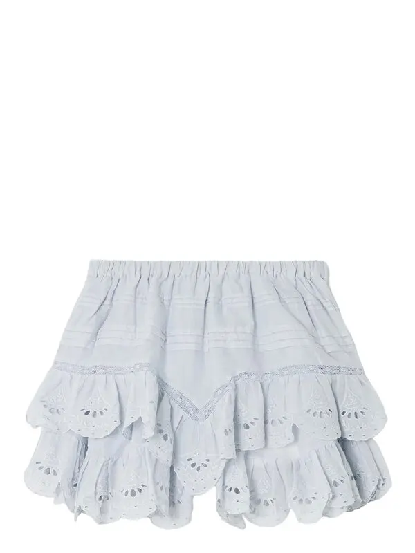 Isabel Marant Jocadia Shorts - Light Blue