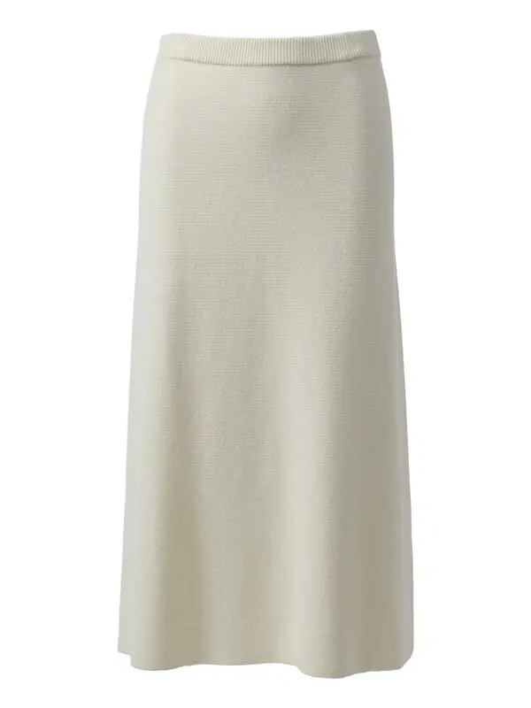 WAKAKUU Coventry Midi Skirt - Cream