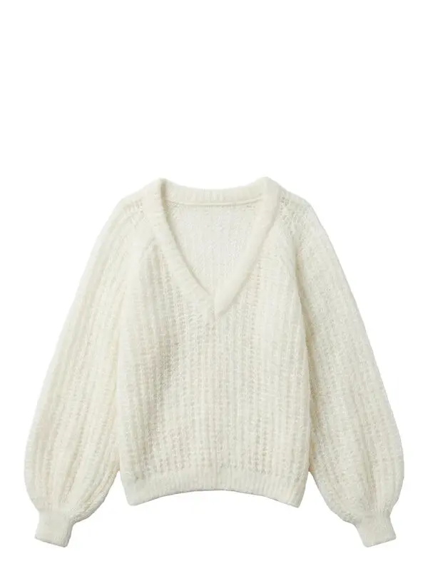 WAKAKUU Easton Sweater - Cream