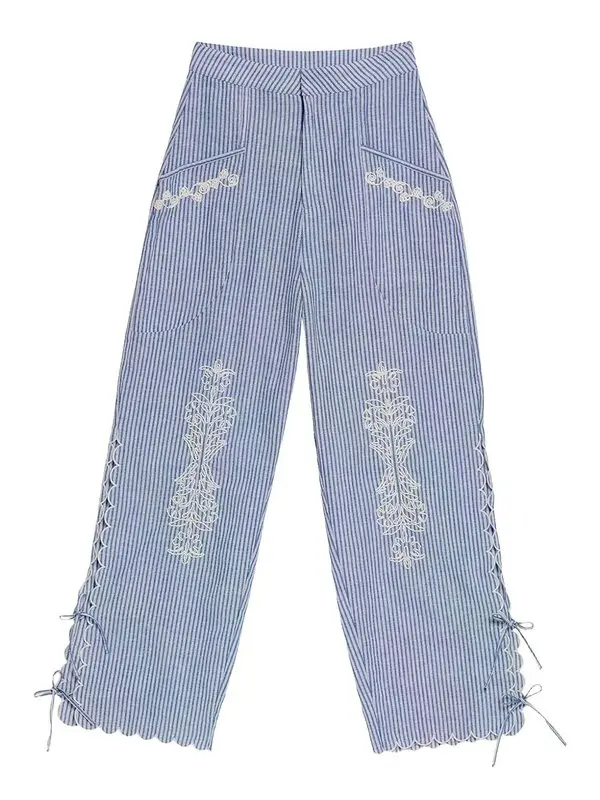 Agua Bendita Oprah Batik Trousers - Blue