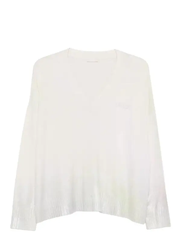 Liu Jo V-neck Top - Neutrals