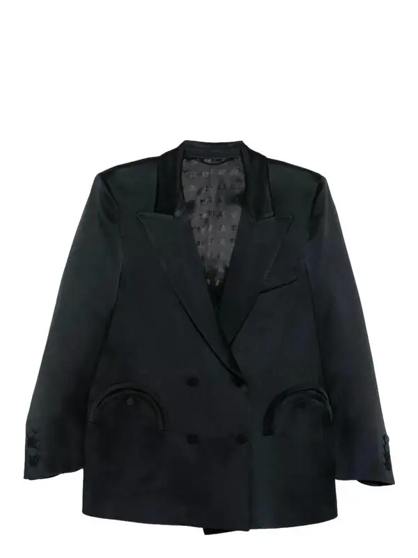 BLAZÉ MILANO Oversized Double-breasted Blazer - Blue