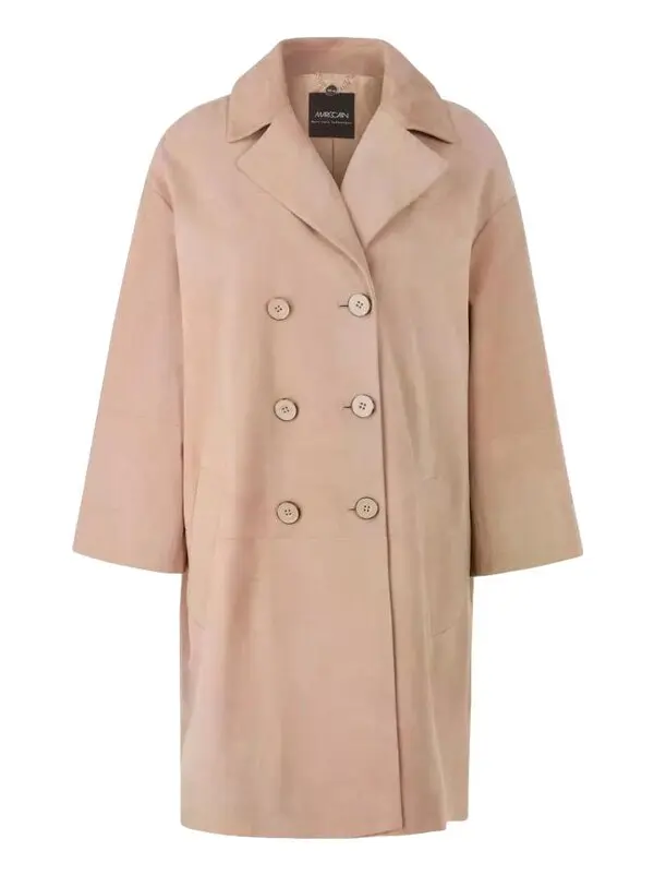MARCCAIN Suede Coat - Pink