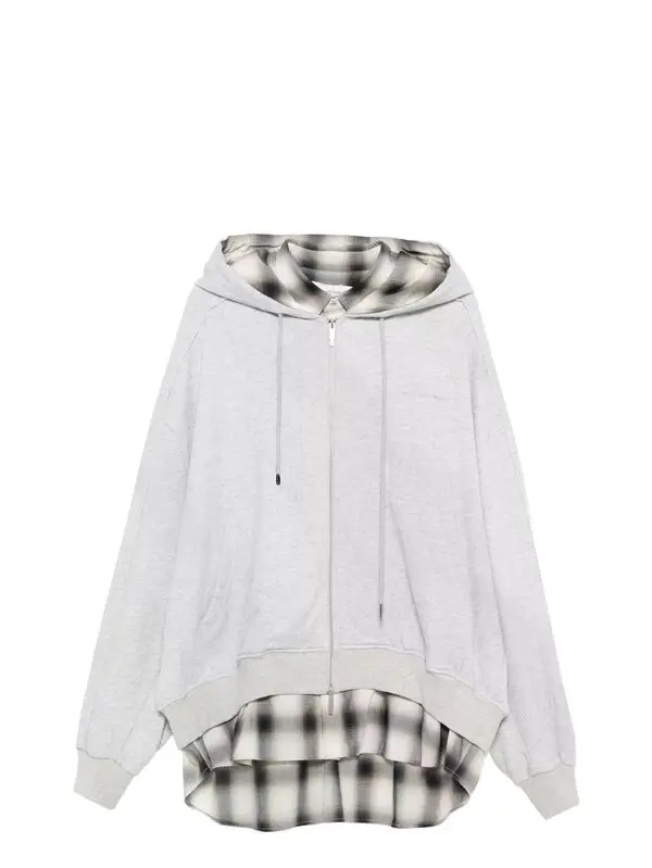 FENG CHEN WANG Zipped Hoodie - Grey