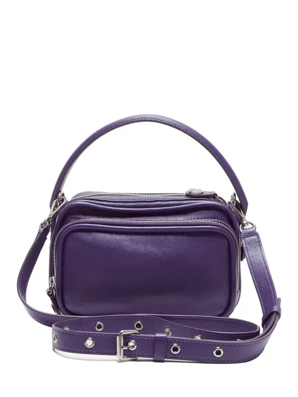 Acne Studios Camero Kit Crossbody Bag - Violet Purple