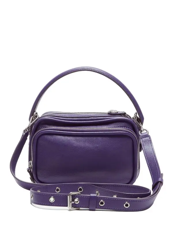 Acne Studios Camero Kit Crossbody Bag - Violet Purple