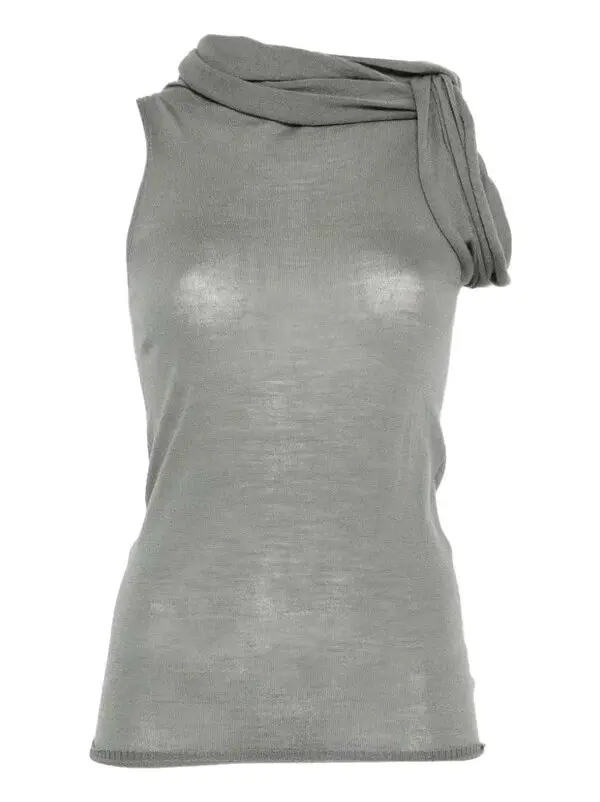 Rick Owens Sleeveless Top - Grey