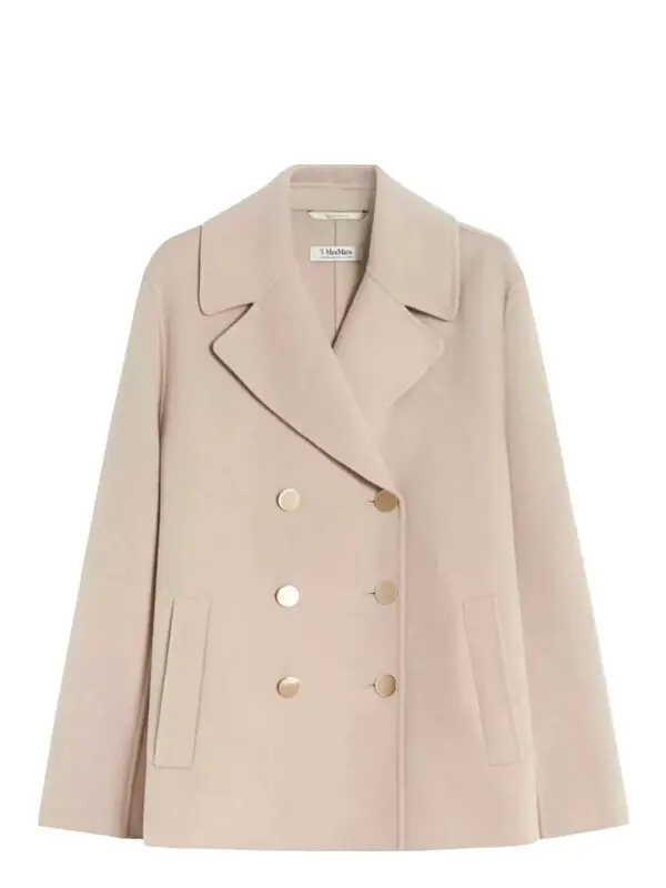 Max Mara Buttoned Jacket - Neutrals