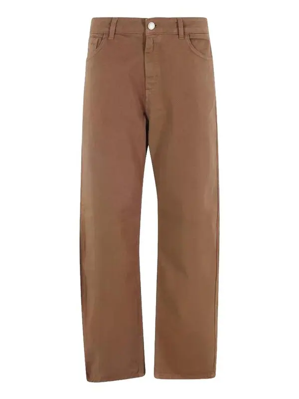 Federica Tosi Tapered-leg Jeans - Brown