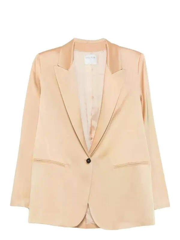 FORTE_FORTE Patch-pocket Blazer - Neutrals
