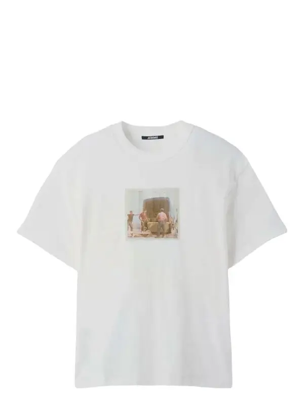 Jacquemus Graphic T-shirt - White