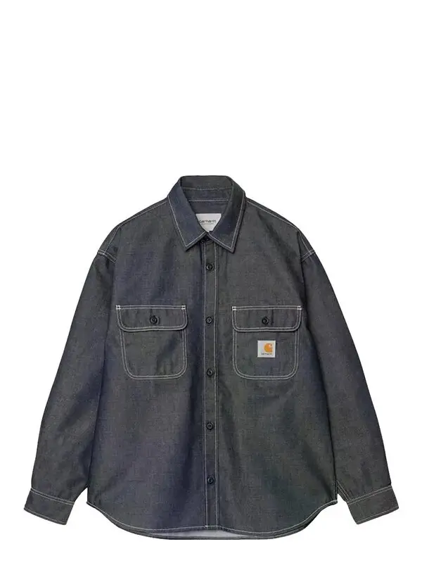 Carhartt Work In Progress Two-pocket Shirt Jacket - Blue