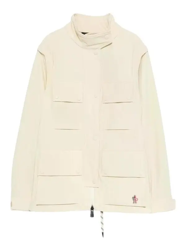 Moncler Buttoned Pocket Jacket - Neutrals